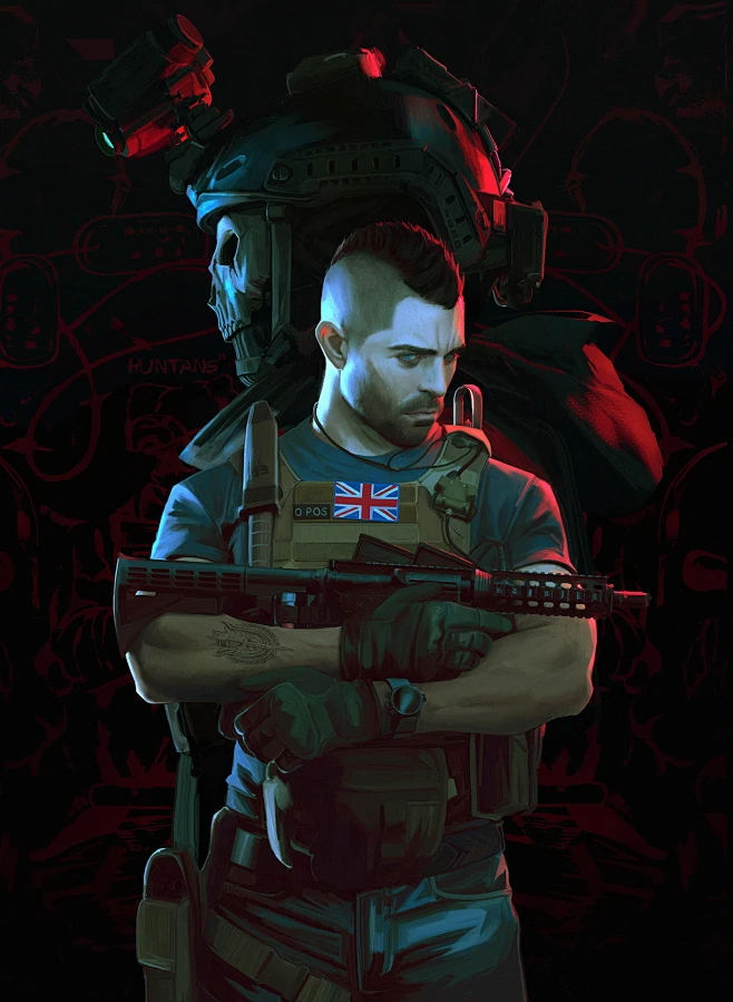 COD FANART-花瓣网