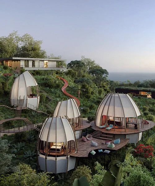art villas resort in costa rica to welcome cone-shaped pods nestled in ...