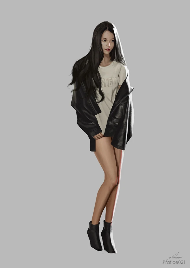 Fish man (Yu Ing)，插画作品-花瓣网