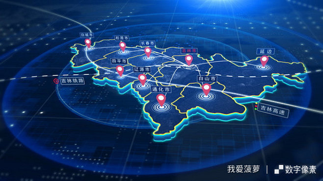 东北地区地图分享