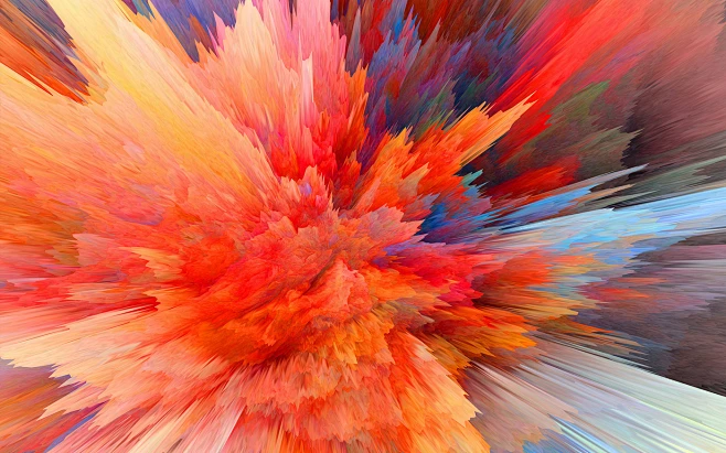 Particle Explosion V.10 : Digital Art, Photoshop 3D Particle Explosions gallery and tutorial.-花瓣网