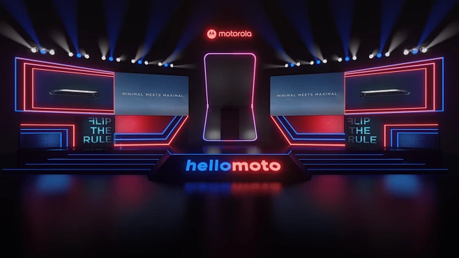 launch Event Stage Render visualization 3D vray 3ds max archviz-花瓣网