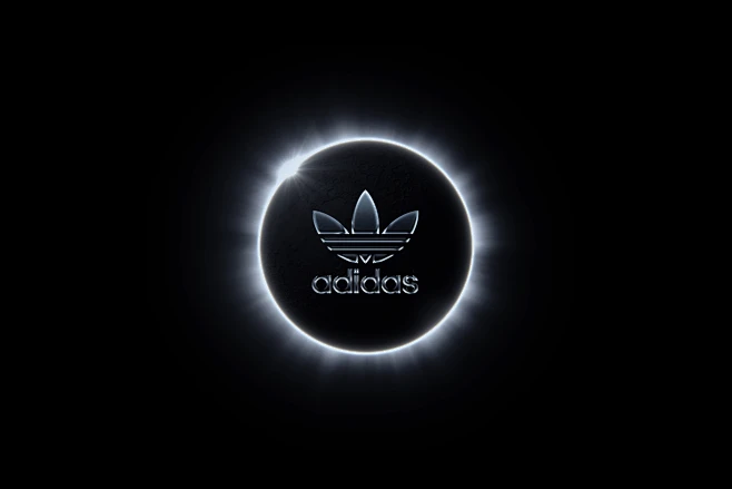 adidas animation black eclipse moon shoes triple campaign marketing ...