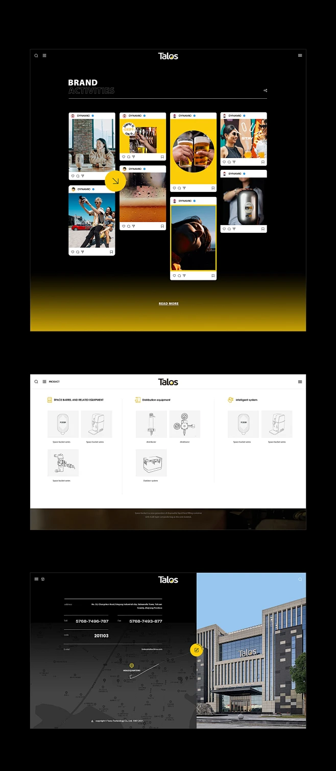 Talos | 海外官网_李金鑫_【68Design】-花瓣网