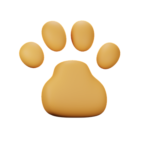 Paws 3D Icon