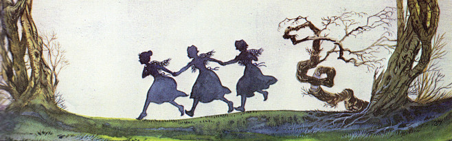 Molly Whuppie by Eric Kincaid Illustration from "Molly Whuppie" by Eric ...