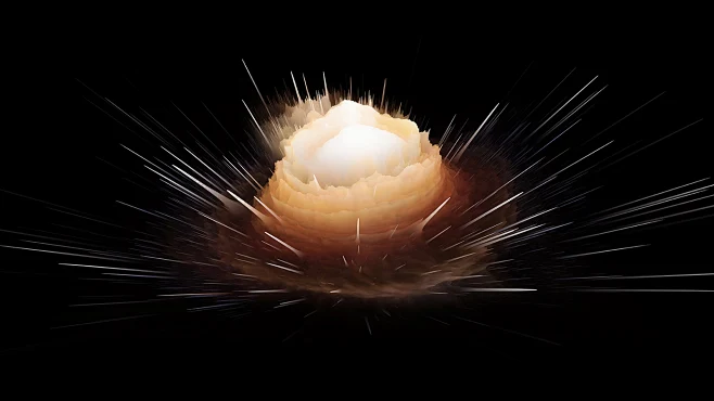 3D Abozaid bomb c4d colors explosion natural particles photoshop Render-花瓣网