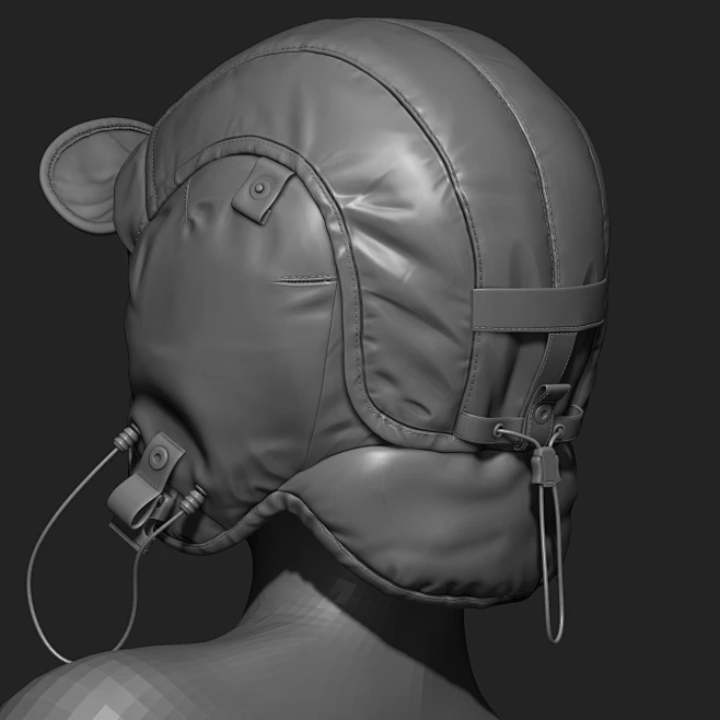 3D realistic hat based on Hamcus-花瓣网