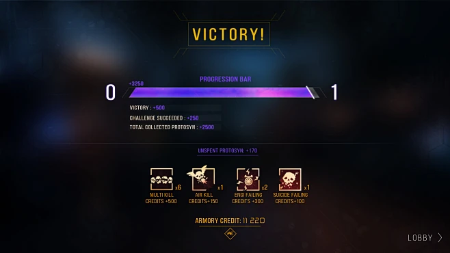 UI / Game menu concepts Protocore-花瓣网