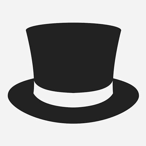 绅士帽帽子服装图标_88ICON https://88icon.com 绅士帽 帽子 服装 时装 上衣 帽子和帽子