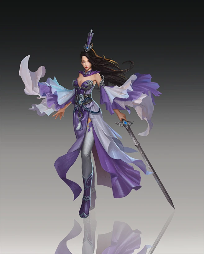 Yun Qing, puppet wj : Yun Qing by puppet wj on ArtStation.-花瓣网