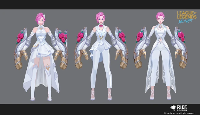 League of Legends: Wild Rift Crystal Rose VI 水晶玫瑰蔚-花瓣网