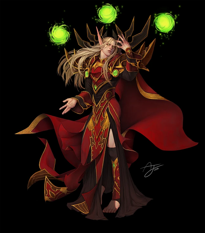 kael_thas_sunstrider_by_angju-d801rtz图片_CG图片素材-花瓣网
