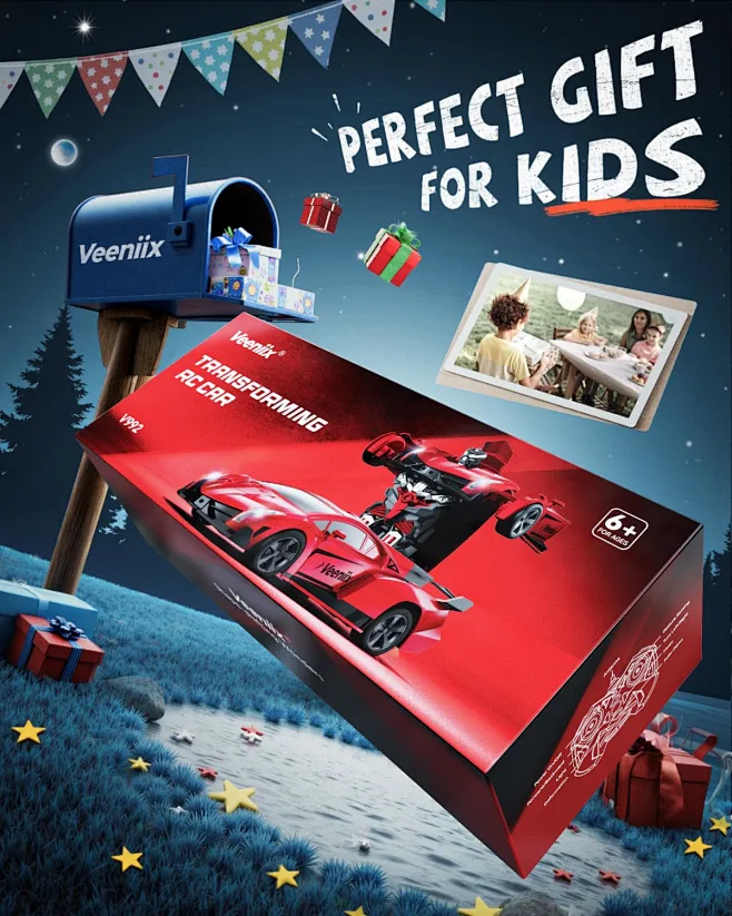 Amazon.com: Veeniix V992 Transform Remote Control Car,Transform Robot ...