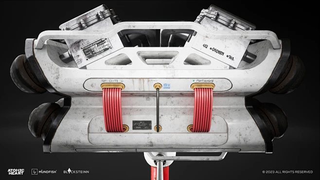 Atomic Heart – Pool Set | 3D Props Game Art-花瓣网
