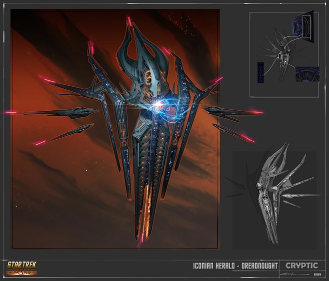Iconian Dreadnought, Hector Ortiz : Iconian Dreadnought done for Star ...