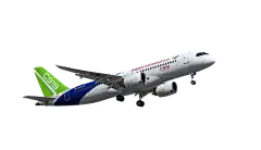 C919大飞机-花瓣网