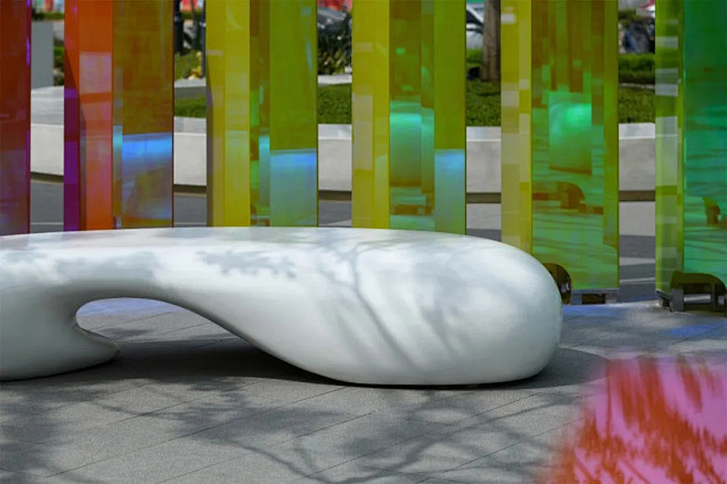 萌化城市肌理，激发街区活力：南宁 融创 凤屿湖街角广场 / 岱朴景观