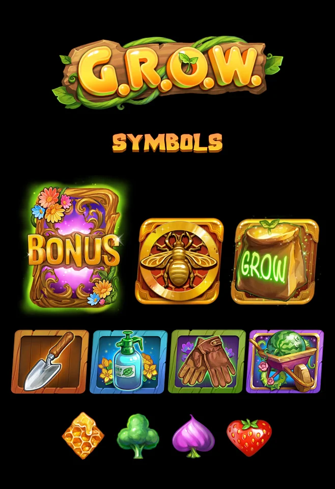 G.R.O.W. Slot Game-花瓣网