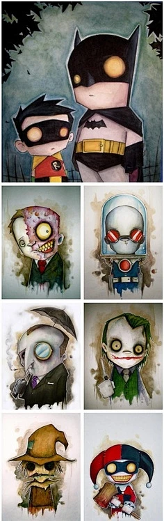 Batman Re-imagined [Invader Zim]-花瓣网