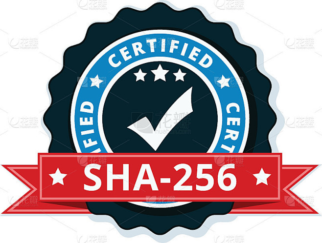 SHA-256认证标签插图