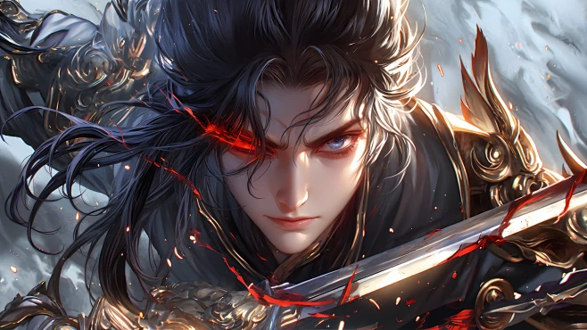 半脸武侠男h-hzj(1)-花瓣网