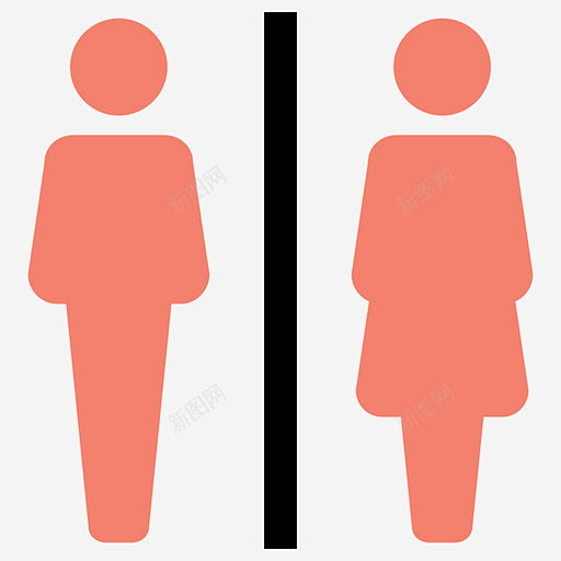 浴室人公共图标 访客 icon 标识 标志 UI图标 设计图片 免费下载 页面网页 平面电商 创意素材