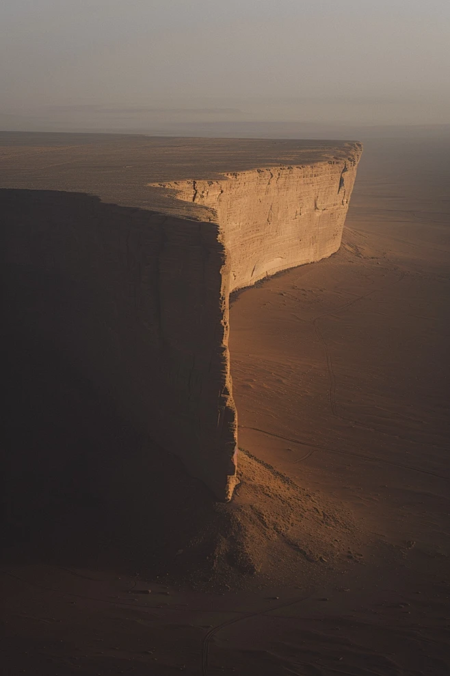 An image of a pit crater on Mars, recently photographed by the Mars ...