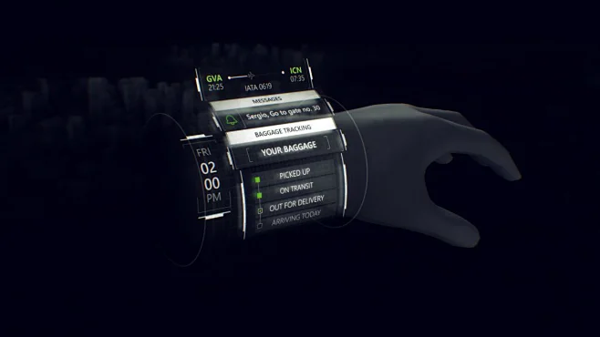 3D ui designs aviation holographic nextgeneration Oculus ui design ...