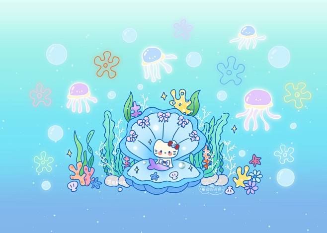 hello kitty cr.趁热吃掉 #电脑壁纸 #ipad壁纸