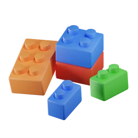 Building Blocks 3D Icon-花瓣网
