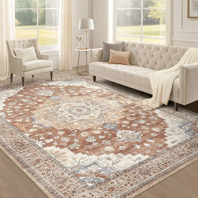 Amazon.com: EIEIHOUSE Area Rugs for Living Room: Washable 9x12 Living ...
