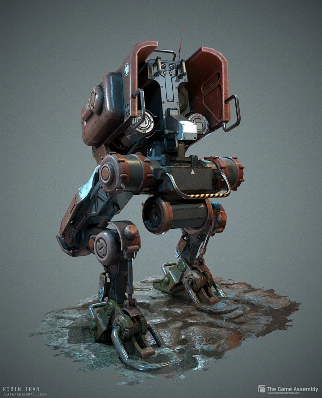 3D Walker Gear - TOAD, Robin Tran : A 3 weeks (half-time) project ...