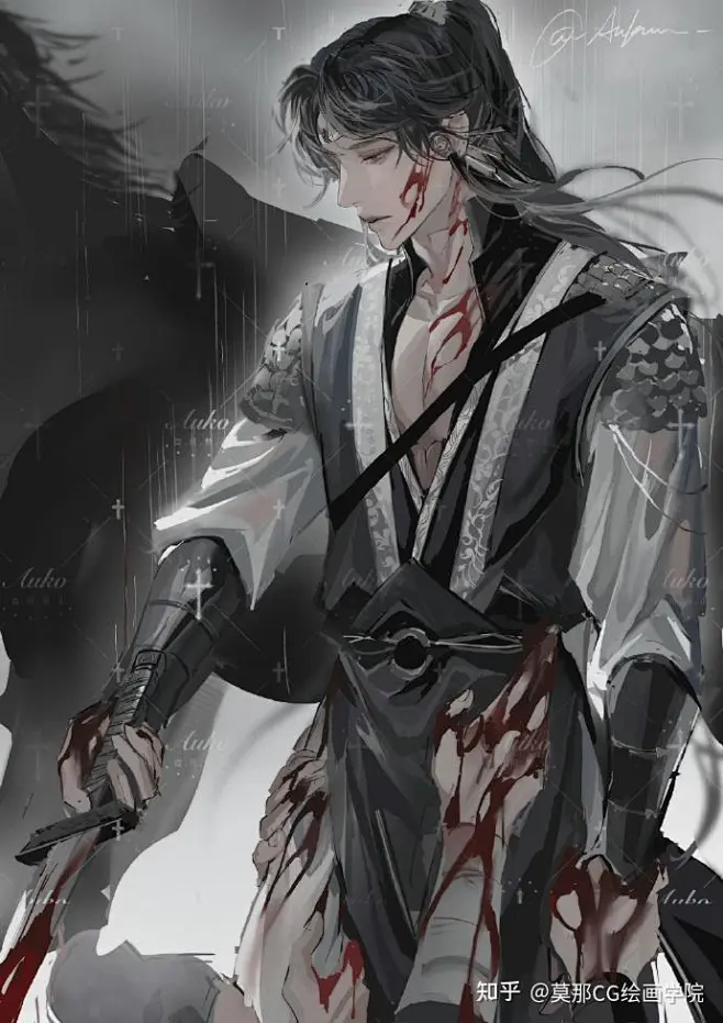 [莫那CG绘画学院插画欣赏]画师auko太太的作品 - 知乎-花瓣网