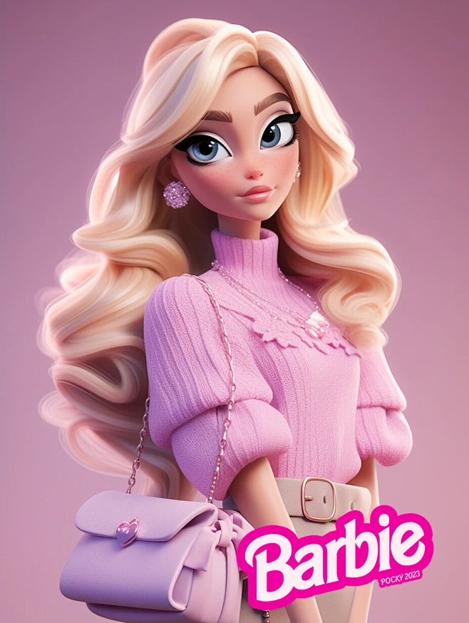 Hi~Barbie！【NIJI-5】图片_模拟角色图片素材-花瓣网