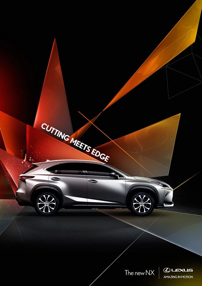 Lexus Advertising Print : Print for Lexus' NX.-花瓣网