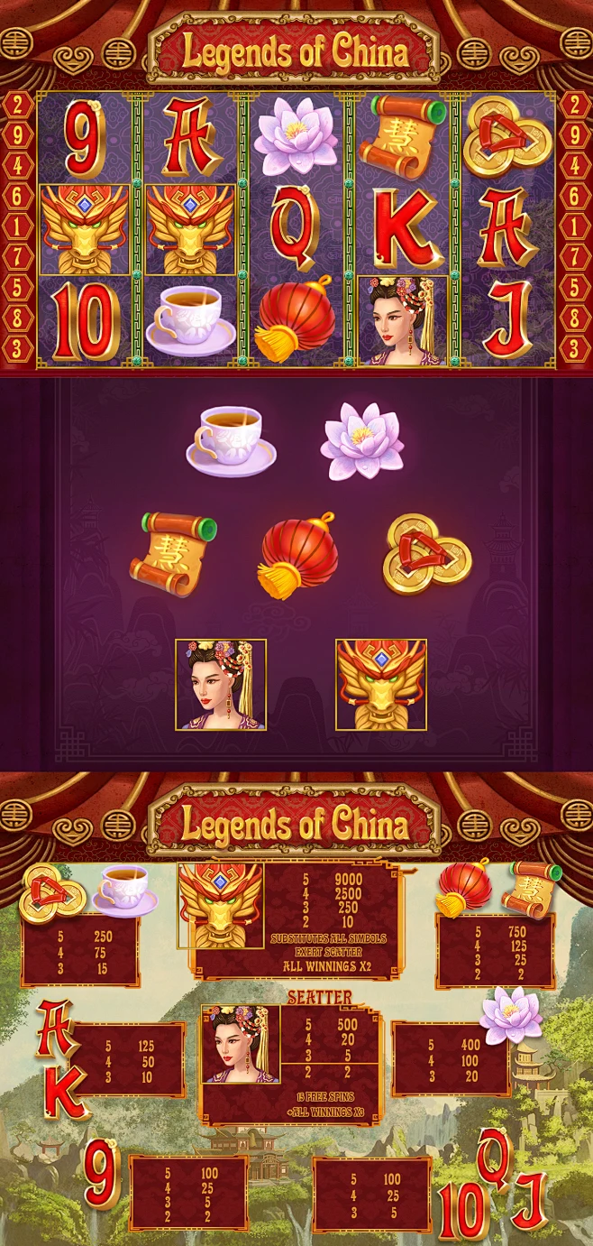 Slot machine China-花瓣网