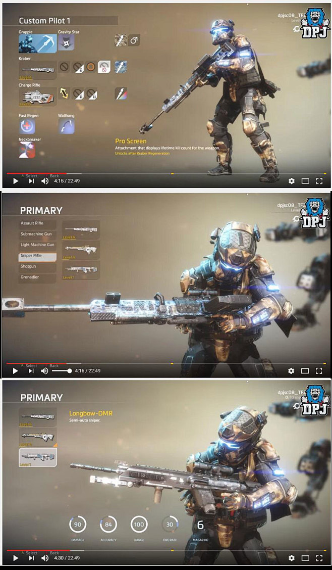 装备UI 、武器选择