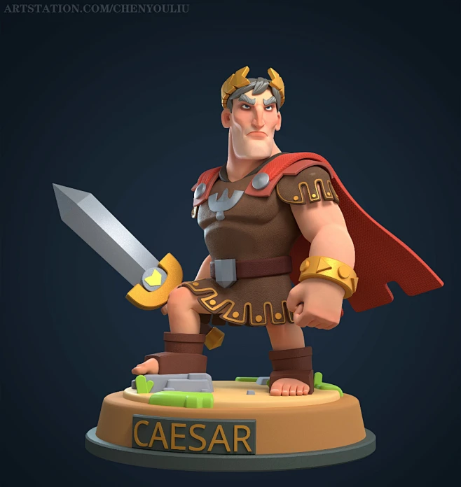 Caesar and Joa, Chengyou Liu-花瓣网