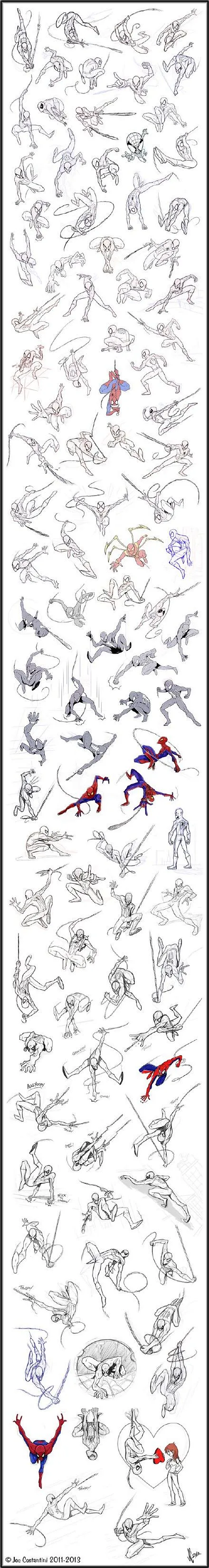【蜘蛛侠动作全集】BY Joe Costantini-花瓣网