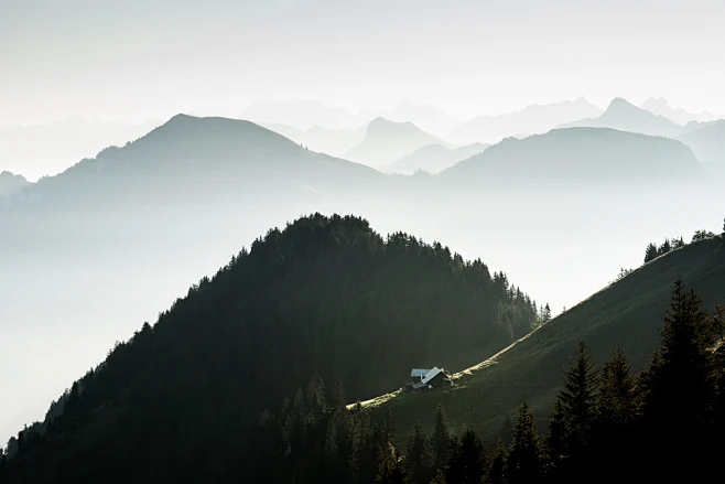 Landscape mood landscape photography swiss alps Switzerland moodscape-花瓣网
