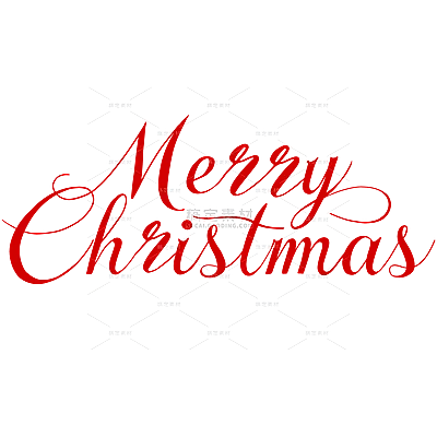 圣诞节圣诞快乐英文花体细体艺术字元素图片_圣诞节图片_圣诞节海报模板图片素材-花瓣网
