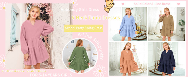 girl swing dress