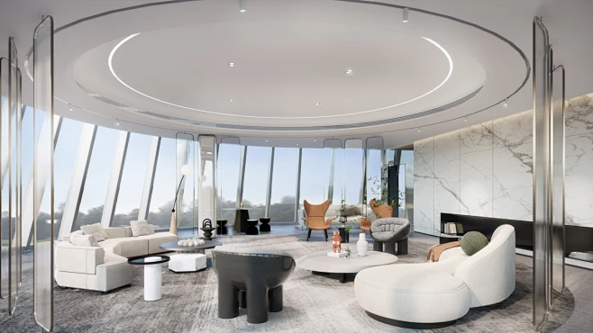 LYCS Architecture Henglin Exhibition Center 零壹城市建筑事务所 恒林家居展示中心 -花瓣网