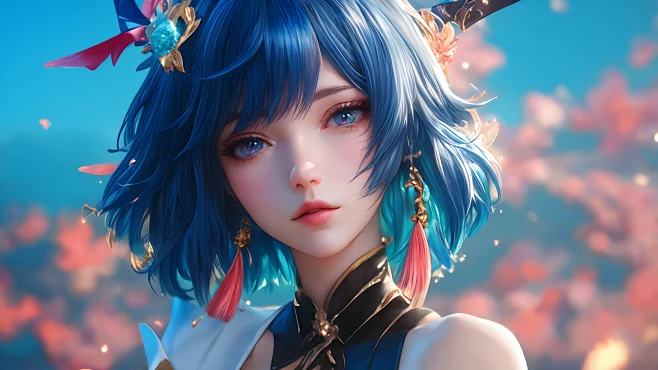 女孩-hzj(22)图片_十鲵的私人定制图片素材-花瓣网