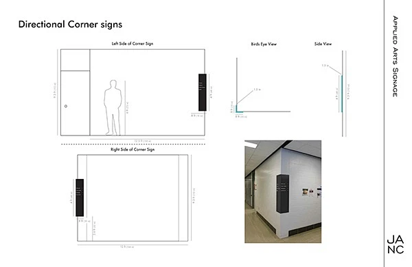 Applied Arts Signage : Designing signs to better fit the UW Stout ...