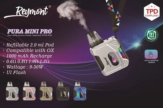 Reymont Pura Mini Pro, Reymont Mini Pro, Pura Mini Pro, Pod System ...