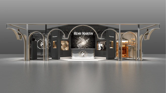 REMY MARTIN BOOTH DESIGN-花瓣网