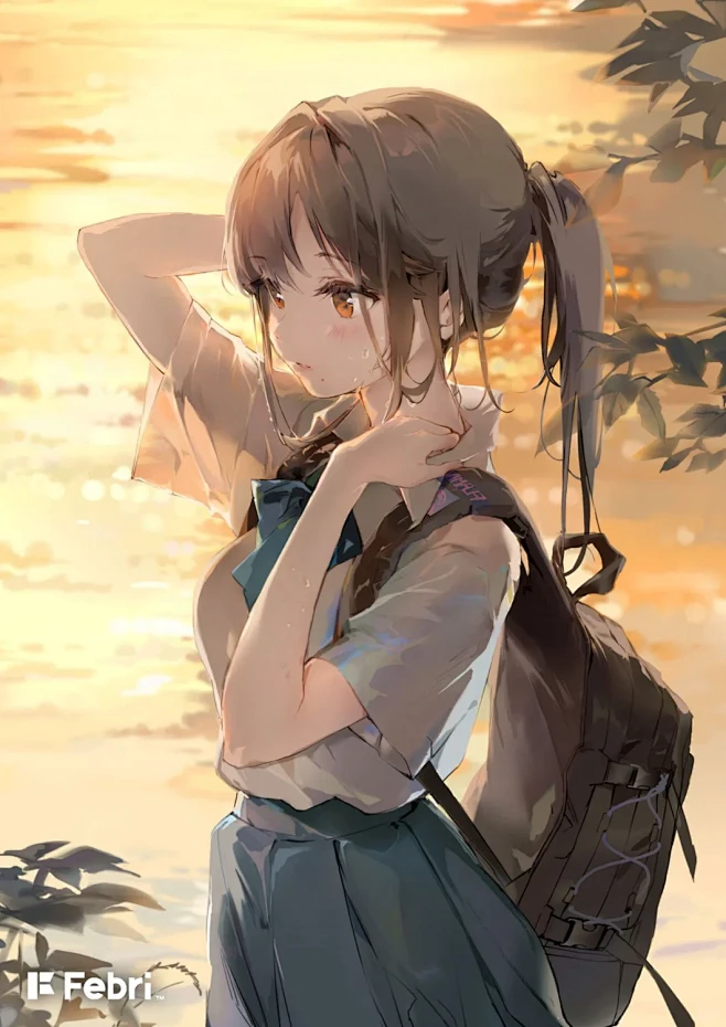 每日审美提升｜画师推荐｜Anmi - 小红书-花瓣网