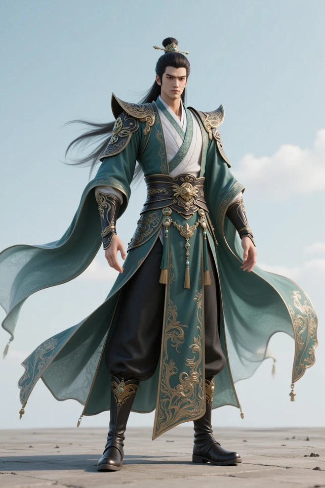 【修仙国漫必备】-小说推文男性角色-LoRA-星燃AI-LiblibAI-花瓣网